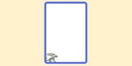 FREE! - Asian Dragon Page Border | Page Borders | Twinkl