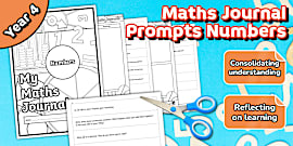 Year 2 Maths Journal Prompts Numbers