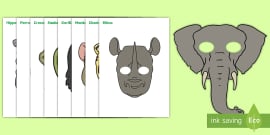 Animal Role Play Mask Templates - Role Play Activities