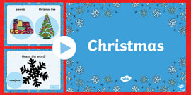 Christmas Vocabulary Spelling PowerPoint (Teacher-Made)
