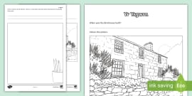Hedd Wyn's Home Activity Sheet (teacher made) - Twinkl