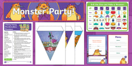 Monster Themed Cafe Role-Play Pack