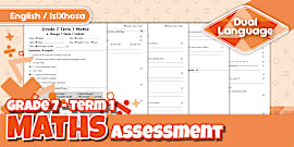 Grade 7 Maths - Term 1 - Assessment (CAPS Aligned) - Sepedi