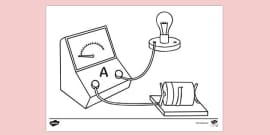 FREE! - Complete Circuit Colouring Sheet (teacher made)