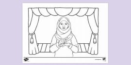 FREE! - BSL Sleep Colouring | Colouring Sheets - Twinkl