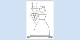 FREE! - Printable Wedding Colouring Pages (teacher made)