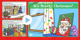 Christmas Eve PowerPoint- Santa's Busy Christmas Eve Story