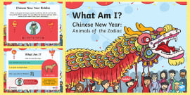 Chinese New Year Story PowerPoint for KS1 (teacher made)