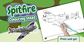 Draw the Spitfire Worksheet