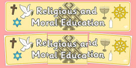 Our Curriculum Display Banner - Twinkl - Early Years - EYFS