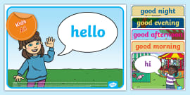 ESL Meeting and Greeting - English Dialogues for Kids