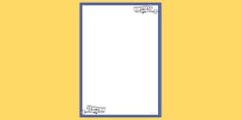 Aeroplane Plane Page Border | Page Borders | Twinkl - Twinkl