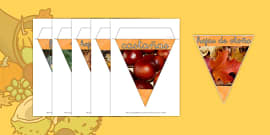 FREE! - Decoración de otoño para el aula infantil - Twinkl