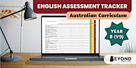 Australian Curriculum Yr 10 (v9) English Assessment Tracker