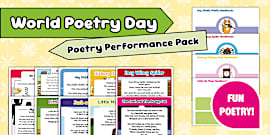 Poetry for Kindergarten Activities | Twinkl