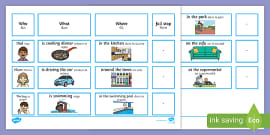 EAL Everyday Objects at School Editable Cards Spanish