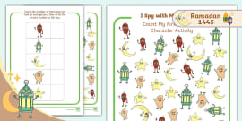 Ramadan Vocabulary Matching Activity - Twinkl