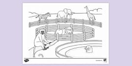 FREE! - Edinburgh Zoo Colouring Pages – Wild and Wonderful Animals