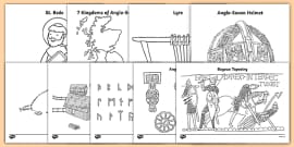 The Anglo-Saxon Alphabet and Language - Runes - KS2 History