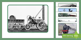 The History of Railways Timeline (teacher made) - Twinkl