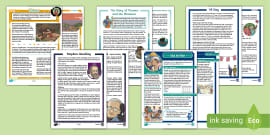 Year 6 English Comprehension Test Pack - Reading Tasks