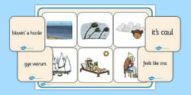 Scots/Doric Animal Words Cards - Teacher-made CfE Resource