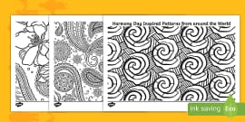 Harmony Day Earth Mindfulness Colouring Page - Harmony Day