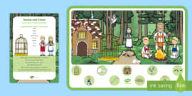 Hansel and Gretel Wordsearch (teacher made)