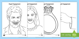 FREE! - Royalty Colouring Sheet | Colouring Sheets - Twinkl