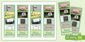 Positive Affirmation Bookmarks