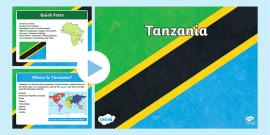 KS1 Tanzania Word Search (teacher made) - Twinkl