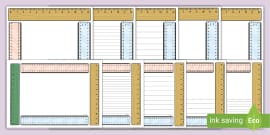 Germ Page Border (teacher made)