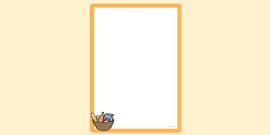 FREE! - Banquet Food Page Border | Page Borders | Twinkl