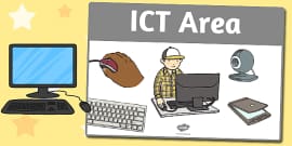 👉 ICT Area Sign