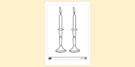 FREE! - Paschal Candle at Baptism Colouring Sheet Colouring | Colouring ...
