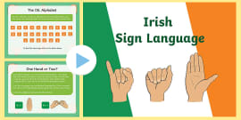 Fingerspelling Week Information PowerPoint - Twinkl