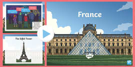 FREE! - French Flag Page Borders - french, flag, page borders, borders