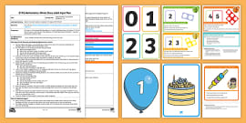 FREE! - EYFS Link Numerals&Amounts to 5 Plans&Resource Pack Overview