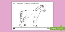 Initial h Sound Playing Cards (Hecho por educadores)