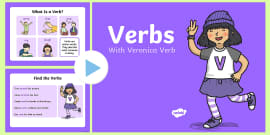 Verb PowerPoint Game | Teaching Resource (teacher made)