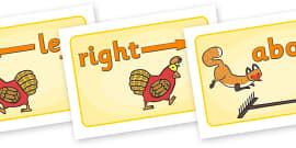 Where is the Fox? Positional Language Picture Cards - Twinkl