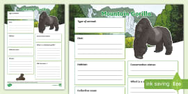 The Alps Fact File Template (teacher made) - Twinkl