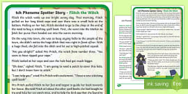igh ie i-e y Phoneme Spotter Story Worksheet - Twinkl