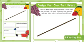 Design a Fruit Salad Activity Sheet (creat de profesori)