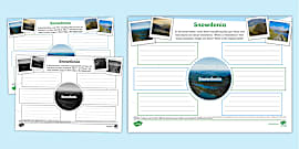 Snowdonia Map - KS2 Geography - Twinkl