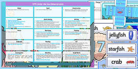 EYFS Under the Sea Resource Pack (Ages 3-5) (teacher made)