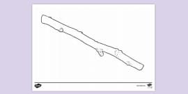 FREE! - Bata Scoir Tally Stick Colouring Sheet | Colouring Sheets