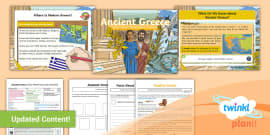 KS1/2 Ancient Greeks Lesson 1 - Introduction to Ancient Greece