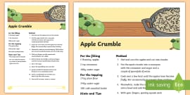 Biscuit Recipe Cards | Biscuit Recipe Activity | Twinkl