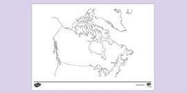 Quebec Canada Flag Colouring Sheet (teacher made) - Twinkl